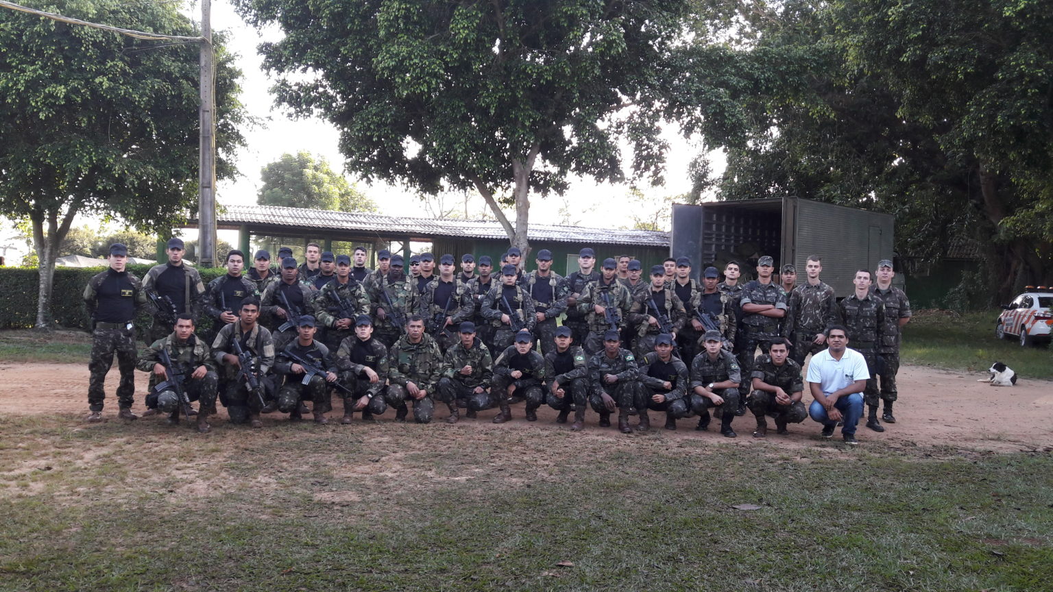 Exercito brasileiro – 1° BAC na Greenfarm - Green Farm