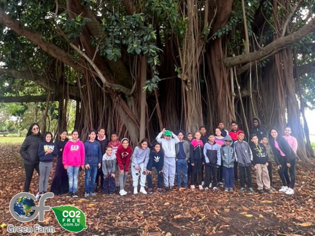 Visita de 34 alunos do CRAS de Ivate/PR - Green Farm